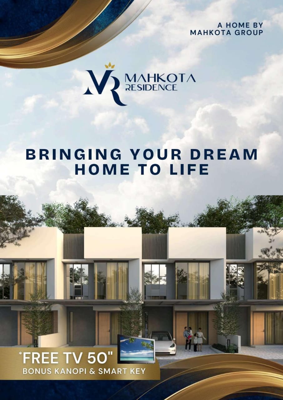 MAHKOTA RESIDENCE Cipayung Jakarta Timur - Townhouse 900 Juta an*