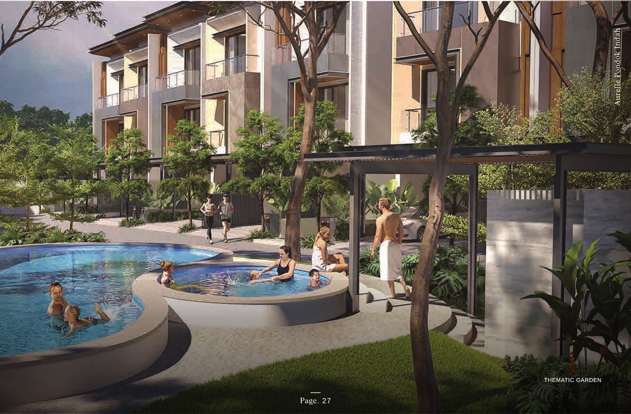 AURELLE PONDOK INDAH Townhouse Jakarta Selatan Rp 5 M an